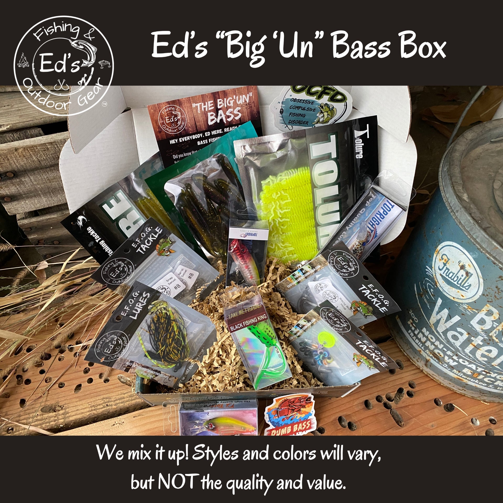 Ed's "Big 'Un" Bass Fishing Gift Box
